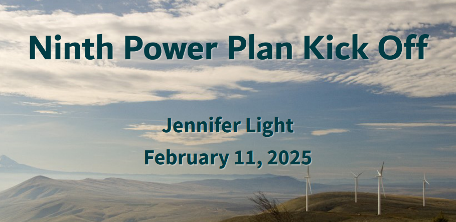 9th Power Plan | Northwest Power and Conservation Council